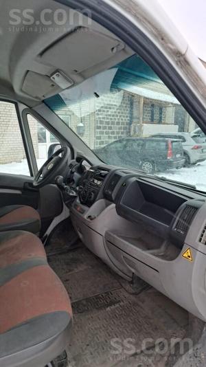 White Fiat Ducato 2008 in Daugavpils, with an engine capacity of 2.30 L and mileage of 235 thousand km for 3800 €, photo 9 on AUTOMOTO.COM.LV