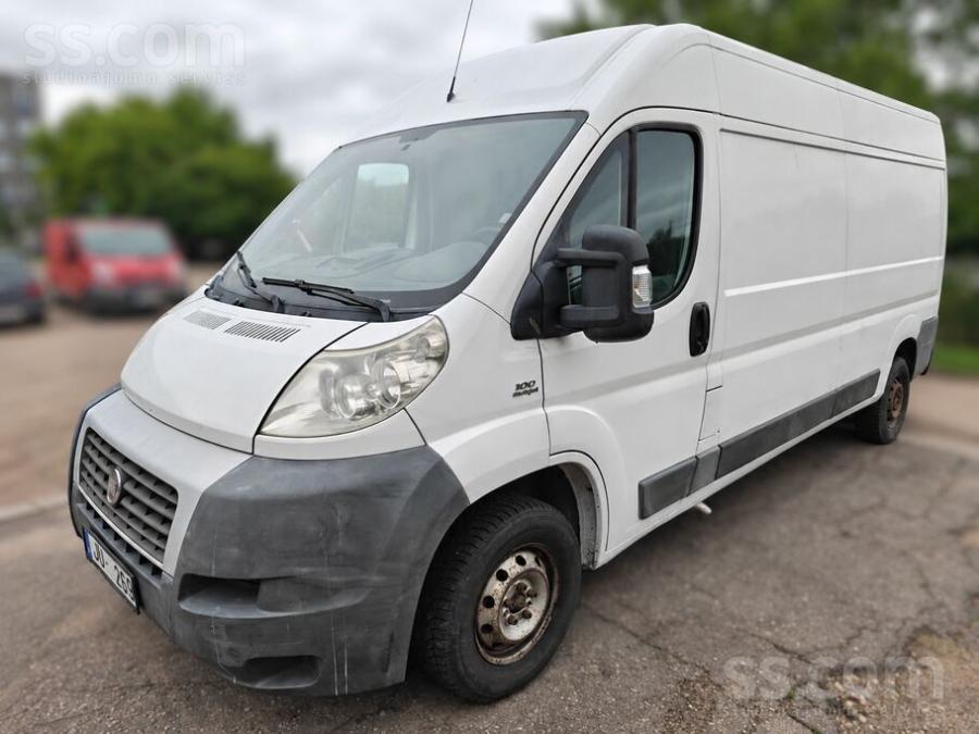 White Fiat Ducato 2009 in Daugavpils, with an engine capacity of 2.20 L and mileage of 350 thousand km for 4000 €, photo 1 on AUTOMOTO.COM.LV