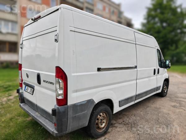 White Fiat Ducato 2009 in Daugavpils, with an engine capacity of 2.20 L and mileage of 350 thousand km for 4000 €, photo 3 on AUTOMOTO.COM.LV