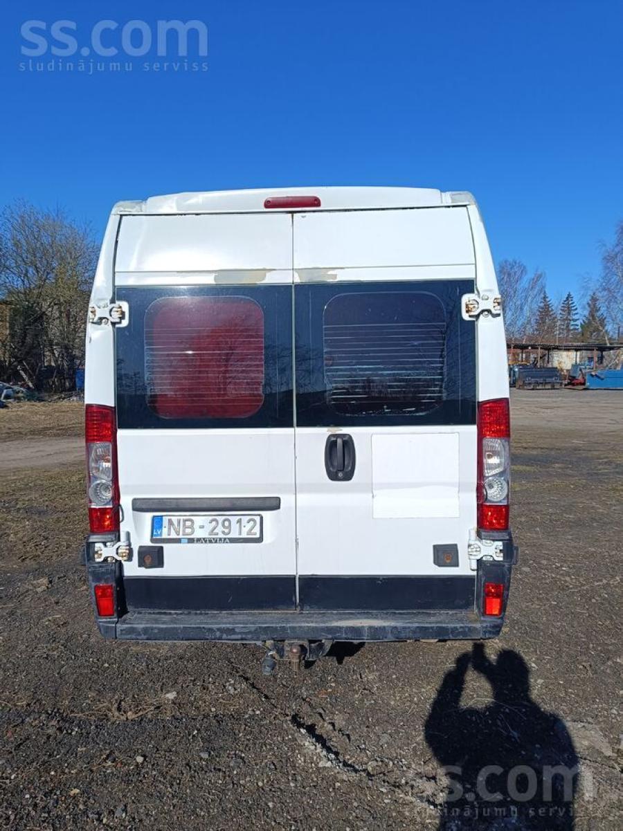 White Fiat Ducato 2009 in Riga, with an engine capacity of 3.00 L and mileage of 450 thousand km for 3300 €, photo 5 on AUTOMOTO.COM.LV