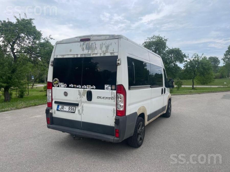White Fiat Ducato 2010 in Cesis, with an engine capacity of 2.20 L and mileage of 327 thousand km for 6200 €, photo 3 on AUTOMOTO.COM.LV