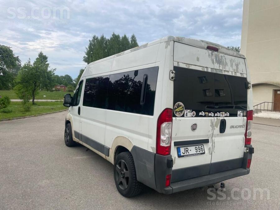White Fiat Ducato 2010 in Cesis, with an engine capacity of 2.20 L and mileage of 327 thousand km for 6200 €, photo 4 on AUTOMOTO.COM.LV