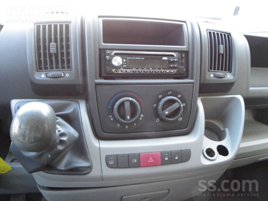 Balts Fiat Ducato 2011 Valka, ar dzinēja tilpumu 2.30 L un nobraukumu 275 tūkst. km par 6400 €, foto 11 vietnē AUTOMOTO.COM.LV
