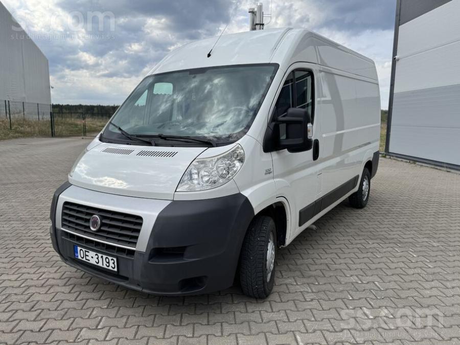 White Fiat Ducato 2011 in Balvi, with an engine capacity of 2.20 L and mileage of 185 thousand km for 6777 €, photo 3 on AUTOMOTO.COM.LV