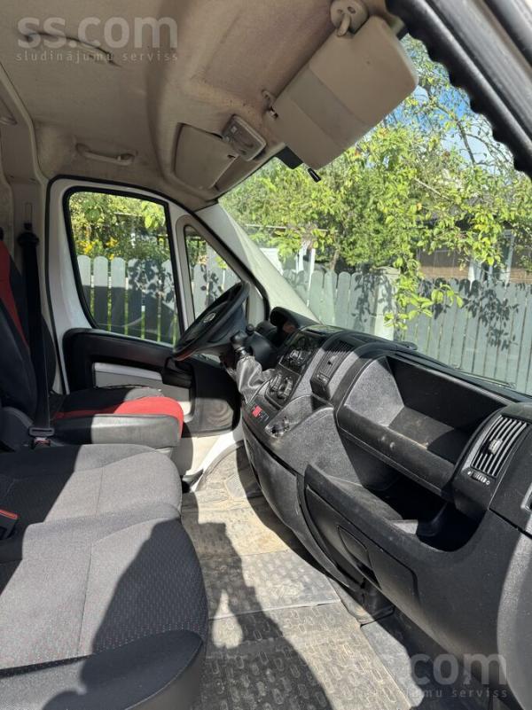 White Fiat Ducato 2011 in Jelgava, with an engine capacity of 2.30 L and mileage of 377 thousand km for 4200 €, photo 3 on AUTOMOTO.COM.LV