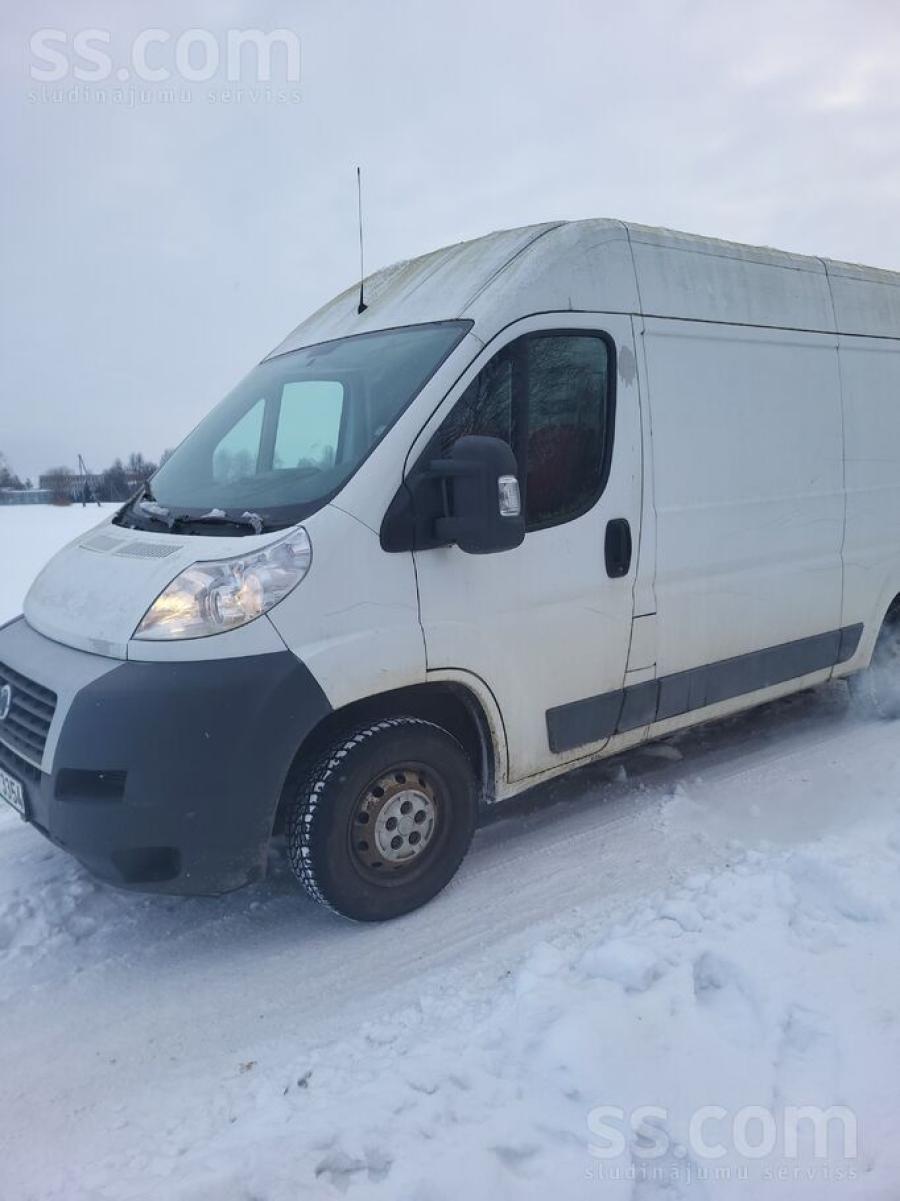 White Fiat Ducato 2012 in Kuldiga, with an engine capacity of 2.20 L and mileage of 189 thousand km for 4400 €, photo 2 on AUTOMOTO.COM.LV
