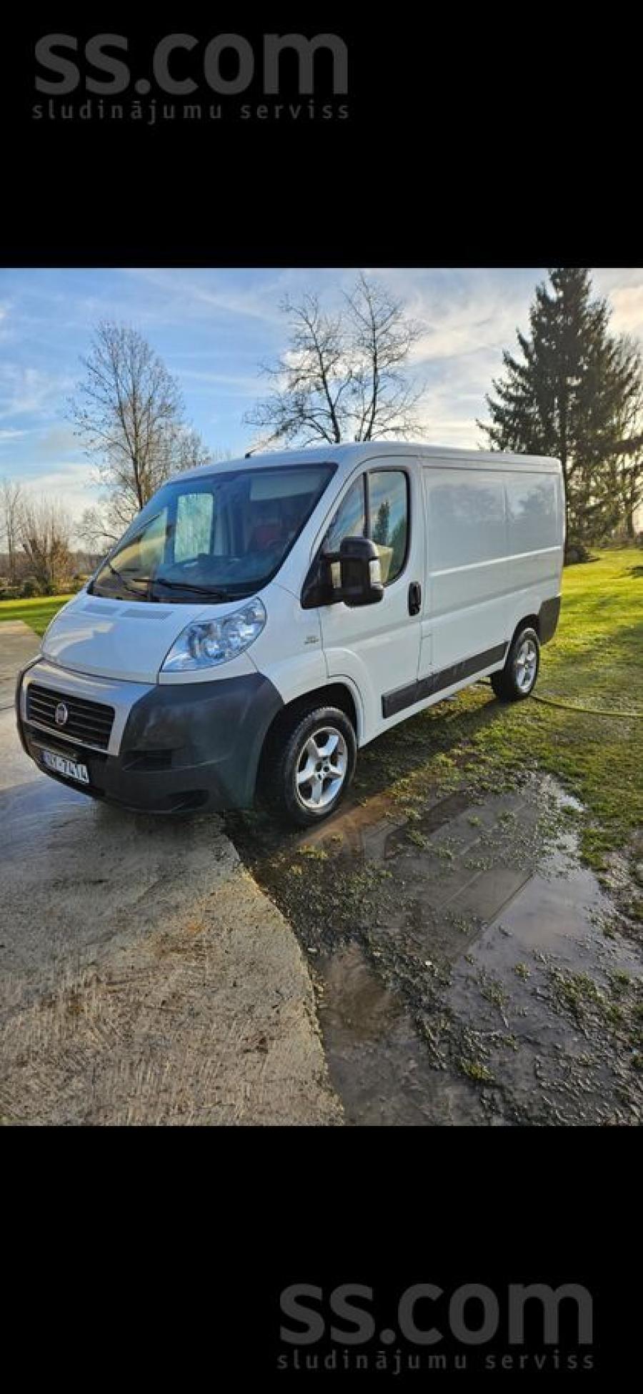 White Fiat Ducato 2012 in Jekabpils, with an engine capacity of 2.00 L and mileage of 200 thousand km for 6500 €, photo 7 on AUTOMOTO.COM.LV