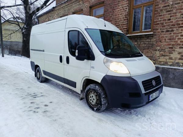White Fiat Ducato 2014 in Riga, with an engine capacity of 2.30 L and mileage of 546 thousand km for 2950 €, photo 1 on AUTOMOTO.COM.LV