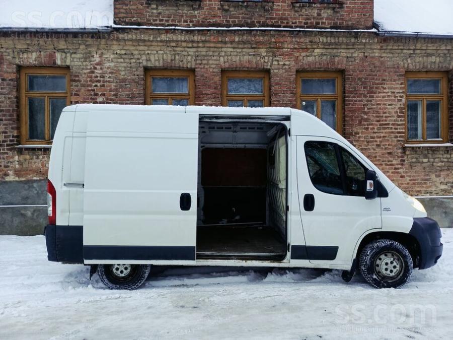 White Fiat Ducato 2014 in Riga, with an engine capacity of 2.30 L and mileage of 546 thousand km for 2950 €, photo 2 on AUTOMOTO.COM.LV