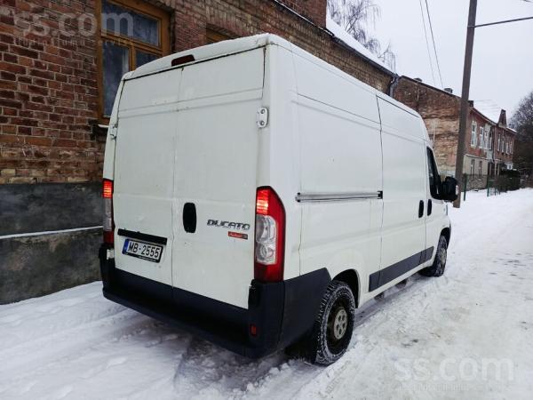 White Fiat Ducato 2014 in Riga, with an engine capacity of 2.30 L and mileage of 546 thousand km for 2950 €, photo 4 on AUTOMOTO.COM.LV