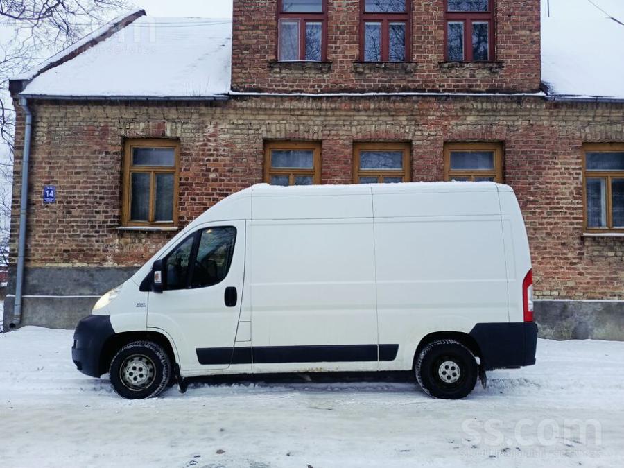 White Fiat Ducato 2014 in Riga, with an engine capacity of 2.30 L and mileage of 546 thousand km for 2950 €, photo 15 on AUTOMOTO.COM.LV