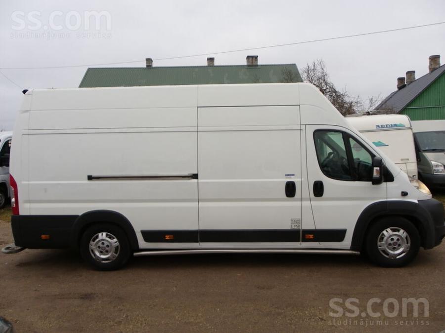 White Fiat Ducato 2014 in Valka, with an engine capacity of 2.30 L and mileage of 299 thousand km for 7500 €, photo 1 on AUTOMOTO.COM.LV