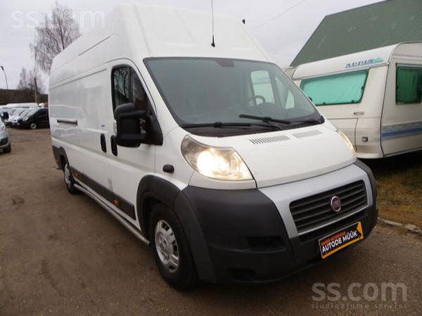 White Fiat Ducato 2014 in Valka, with an engine capacity of 2.30 L and mileage of 299 thousand km for 7500 €, photo 2 on AUTOMOTO.COM.LV