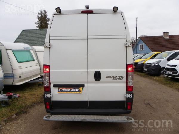 White Fiat Ducato 2014 in Valka, with an engine capacity of 2.30 L and mileage of 299 thousand km for 7500 €, photo 6 on AUTOMOTO.COM.LV