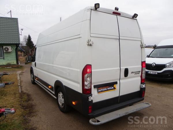 White Fiat Ducato 2014 in Valka, with an engine capacity of 2.30 L and mileage of 299 thousand km for 7500 €, photo 7 on AUTOMOTO.COM.LV