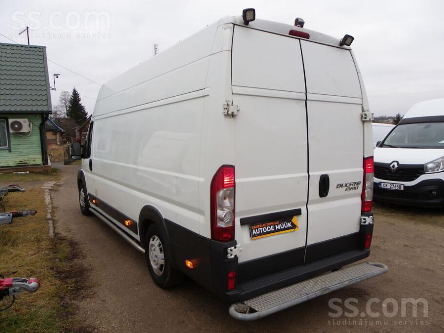 White Fiat Ducato 2014 in Valka, with an engine capacity of 2.30 L and mileage of 299 thousand km for 7500 €, photo 8 on AUTOMOTO.COM.LV