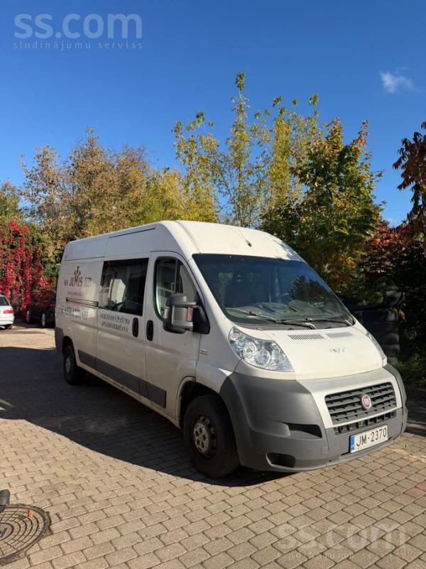 Fiat Ducato 2014 Rīga vietnē Balts Fiat Ducato 2014 Rīga, ar dzinēja tilpumu 2.20 L un nobraukumu 330 tūkst. km par 3950 €, foto 6 vietnē AUTOMOTO.COM.LV