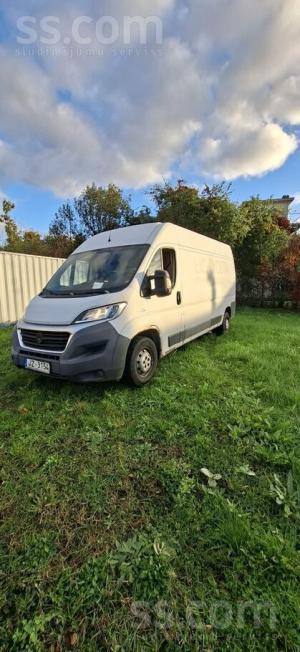 White Fiat Ducato 2015 in Riga, with an engine capacity of 2.30 L and mileage of 280 thousand km for 4200 €, photo 3 on AUTOMOTO.COM.LV