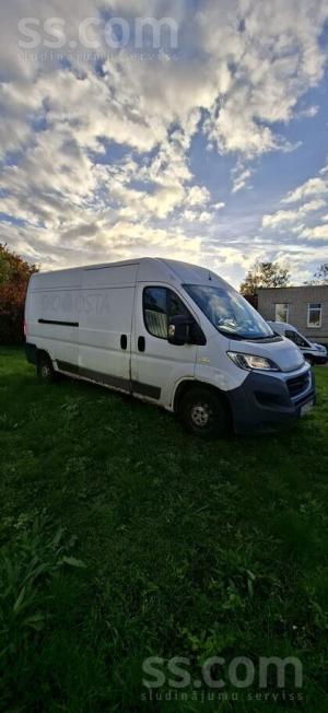 White Fiat Ducato 2015 in Riga, with an engine capacity of 2.30 L and mileage of 280 thousand km for 4200 €, photo 5 on AUTOMOTO.COM.LV