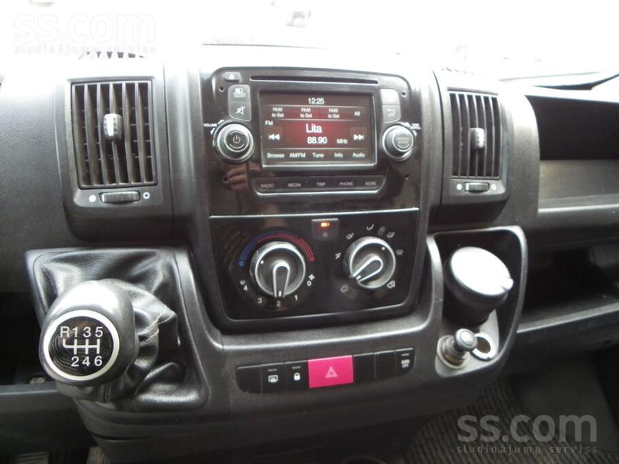 White Fiat Ducato 2016 in Valka, with an engine capacity of 2.30 L and mileage of 164 thousand km for 7999 €, photo 11 on AUTOMOTO.COM.LV