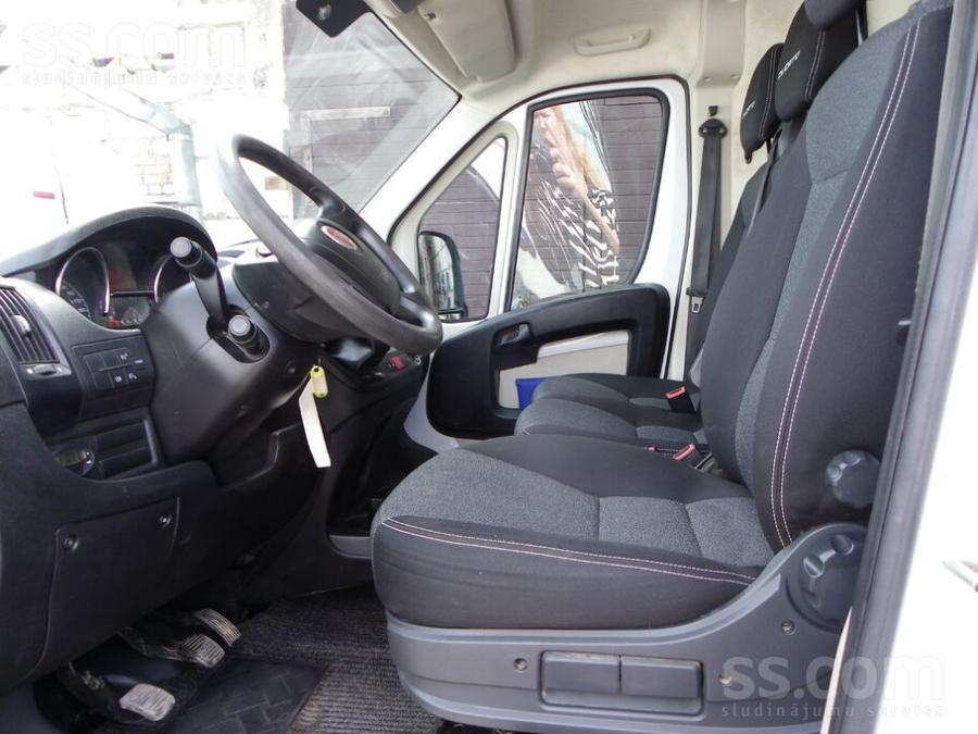 White Fiat Ducato 2016 in Valka, with an engine capacity of 2.30 L and mileage of 164 thousand km for 7999 €, photo 13 on AUTOMOTO.COM.LV