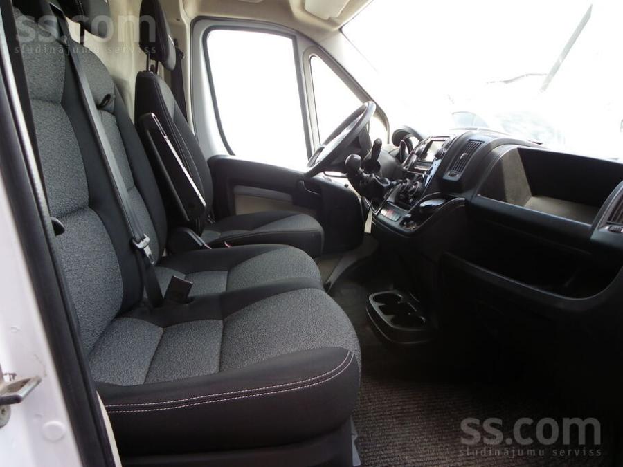 White Fiat Ducato 2016 in Valka, with an engine capacity of 2.30 L and mileage of 164 thousand km for 7999 €, photo 14 on AUTOMOTO.COM.LV