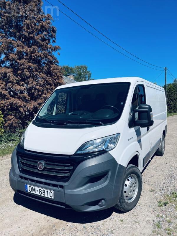 Balts Fiat Ducato 2017 Dobele, ar dzinēja tilpumu 2.30 L un nobraukumu 149 tūkst. km par 8700 €, foto 1 vietnē AUTOMOTO.COM.LV