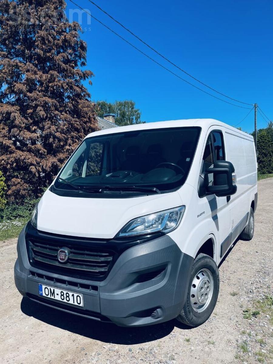 White Fiat Ducato 2017 in Dobele, with an engine capacity of 2.30 L and mileage of 149 thousand km for 8700 €, photo 1 on AUTOMOTO.COM.LV