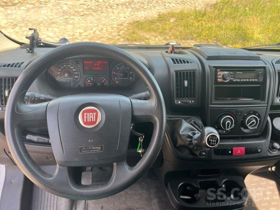 Balts Fiat Ducato 2017 Rīga, ar dzinēja tilpumu 2.20 L un nobraukumu 314 tūkst. km par 7500 €, foto 12 vietnē AUTOMOTO.COM.LV