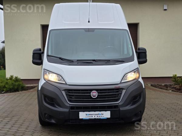 White Fiat Ducato 2019 in Riga, with an engine capacity of 2.30 L and mileage of 89 thousand km for 17900 €, photo 2 on AUTOMOTO.COM.LV