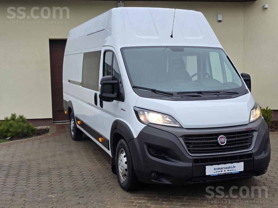 Balts Fiat Ducato 2019 Rīga, ar dzinēja tilpumu 2.30 L un nobraukumu 89 tūkst. km par 17900 €, foto 3 vietnē AUTOMOTO.COM.LV