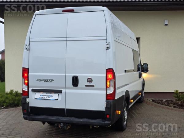 White Fiat Ducato 2019 in Riga, with an engine capacity of 2.30 L and mileage of 89 thousand km for 17900 €, photo 7 on AUTOMOTO.COM.LV