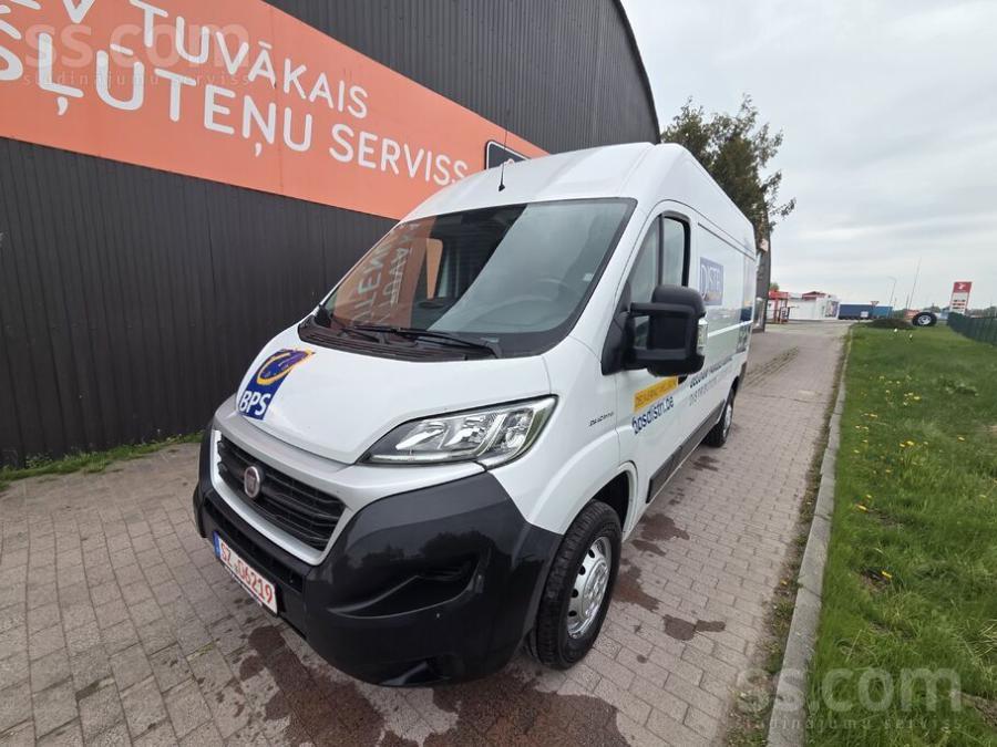 White Fiat Ducato 2019 in Bauska, with an engine capacity of 2.30 L and mileage of 0 thousand km for 8980 €, photo 1 on AUTOMOTO.COM.LV