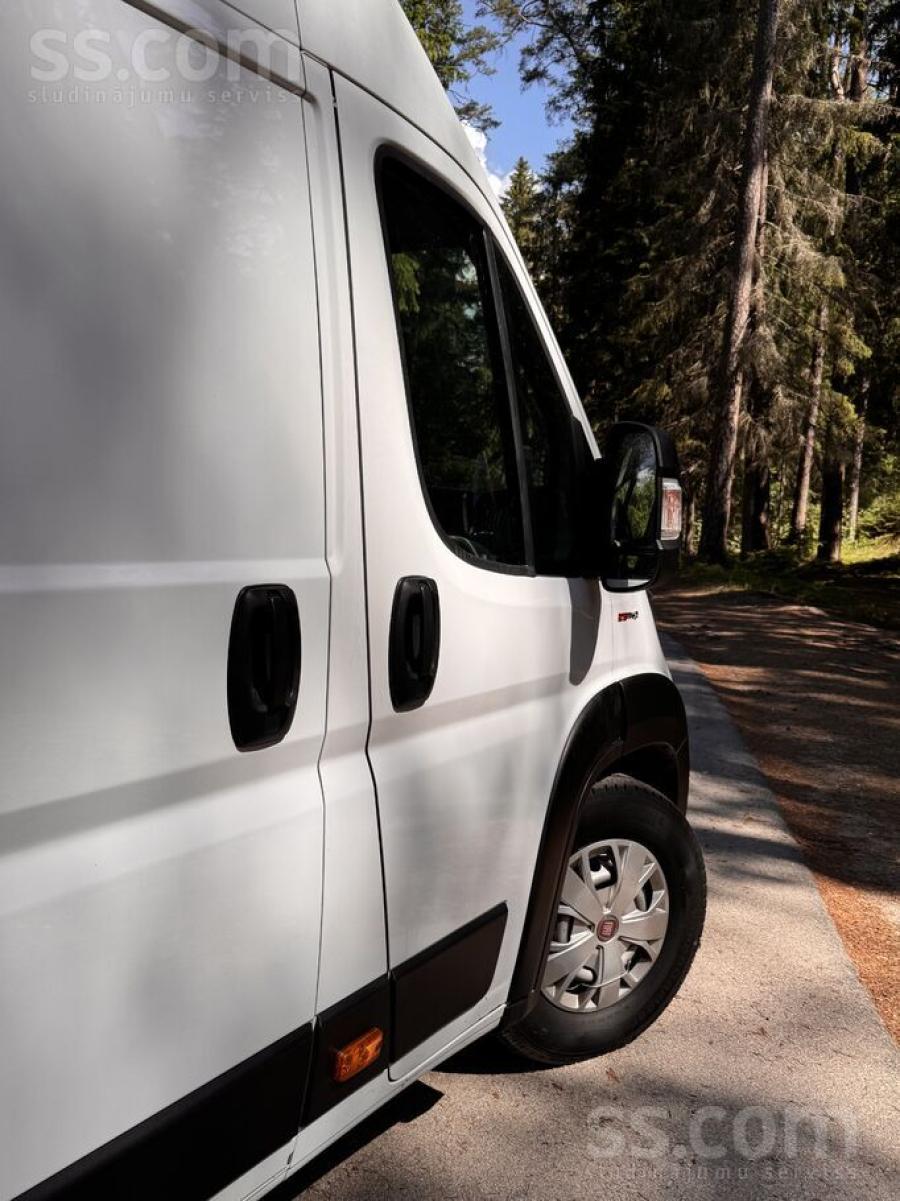 White Fiat Ducato 2021 in Cesis, with an engine capacity of 2.30 L and mileage of 190 thousand km for 18500 €, photo 7 on AUTOMOTO.COM.LV