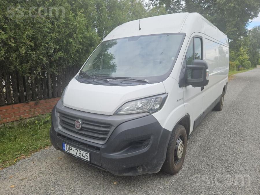 White Fiat Ducato 2021 in Riga, with an engine capacity of 2.30 L and mileage of 335 thousand km for 9317 €, photo 1 on AUTOMOTO.COM.LV