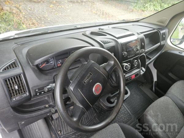 White Fiat Ducato 2021 in Riga, with an engine capacity of 2.30 L and mileage of 335 thousand km for 9317 €, photo 6 on AUTOMOTO.COM.LV