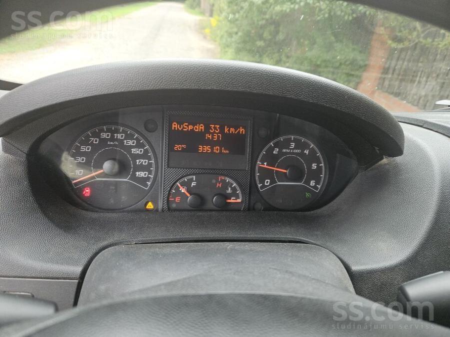 White Fiat Ducato 2021 in Riga, with an engine capacity of 2.30 L and mileage of 335 thousand km for 9317 €, photo 9 on AUTOMOTO.COM.LV