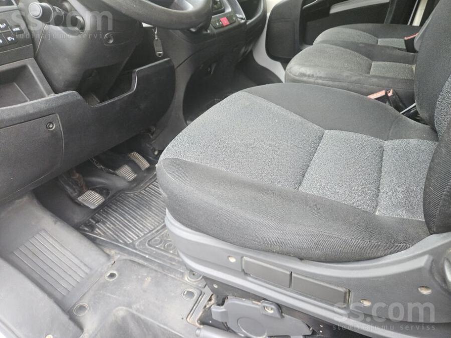 White Fiat Ducato 2021 in Riga, with an engine capacity of 2.30 L and mileage of 335 thousand km for 9317 €, photo 10 on AUTOMOTO.COM.LV
