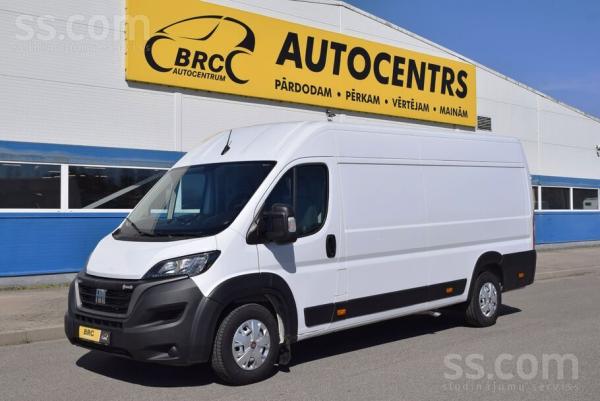 White Fiat Ducato 2022 in Riga, with an engine capacity of 2.20 L and mileage of 59 thousand km for 22500 €, photo 1 on AUTOMOTO.COM.LV