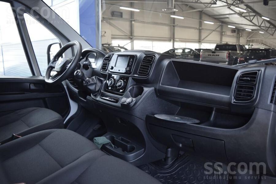 White Fiat Ducato 2022 in Riga, with an engine capacity of 2.20 L and mileage of 59 thousand km for 22500 €, photo 8 on AUTOMOTO.COM.LV