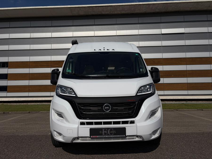 White Fiat Ducato 2023 in Riga, with an engine capacity of 2.20 L and mileage of 32 thousand km for 67500 €, photo 1 on AUTOMOTO.COM.LV