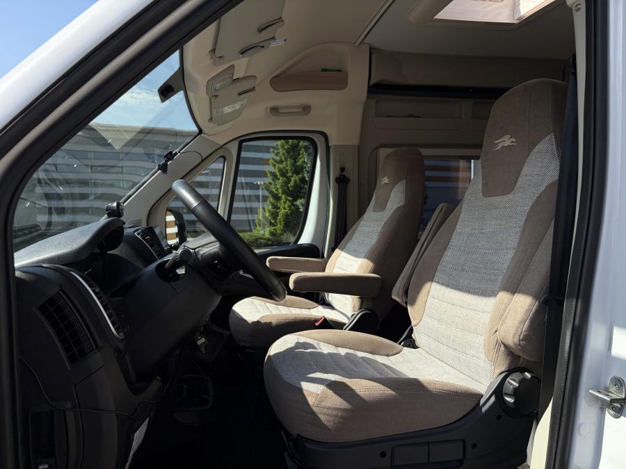 White Fiat Ducato 2023 in Riga, with an engine capacity of 2.20 L and mileage of 32 thousand km for 67500 €, photo 10 on AUTOMOTO.COM.LV