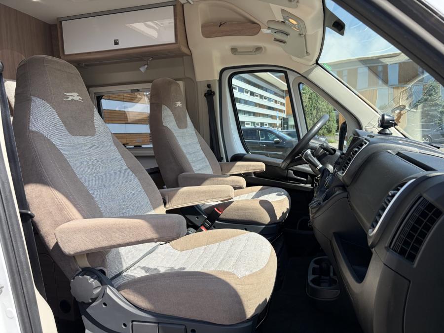 White Fiat Ducato 2023 in Riga, with an engine capacity of 2.20 L and mileage of 32 thousand km for 67500 €, photo 16 on AUTOMOTO.COM.LV