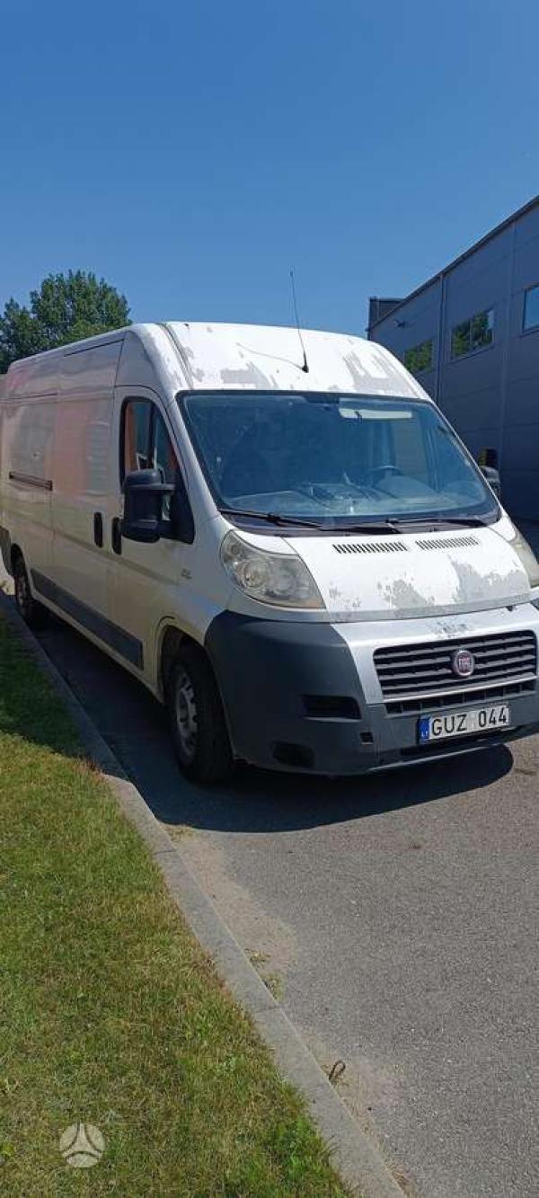 Balts Fiat Ducato 2013 Klaipėda, ar dzinēja tilpumu 2.29 L un nobraukumu 285 tūkst. km par 4200 €, foto 2 vietnē AUTOMOTO.COM.LV