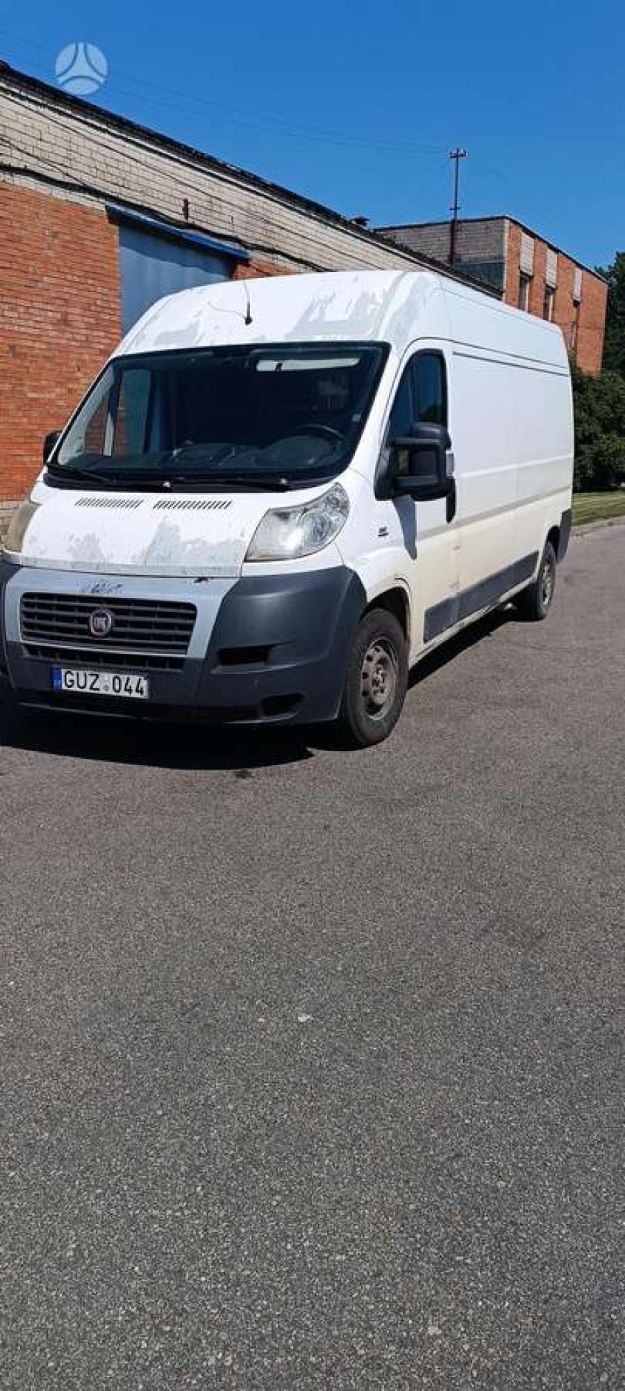 White Fiat Ducato 2013 in Klaipeda, with an engine capacity of 2.29 L and mileage of 285 thousand km for 4200 €, photo 4 on AUTOMOTO.COM.LV