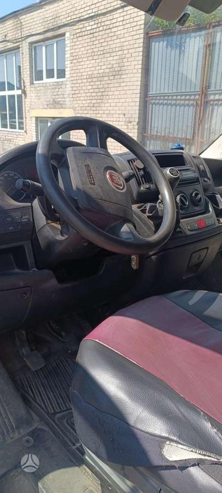 White Fiat Ducato 2013 in Klaipeda, with an engine capacity of 2.29 L and mileage of 285 thousand km for 4200 €, photo 7 on AUTOMOTO.COM.LV