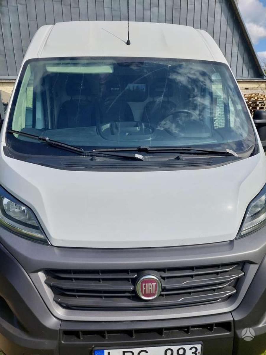 White Fiat Ducato 2020 in Kaunas, with an engine capacity of 2.29 L and mileage of 257 thousand km for 12705 €, photo 1 on AUTOMOTO.COM.LV