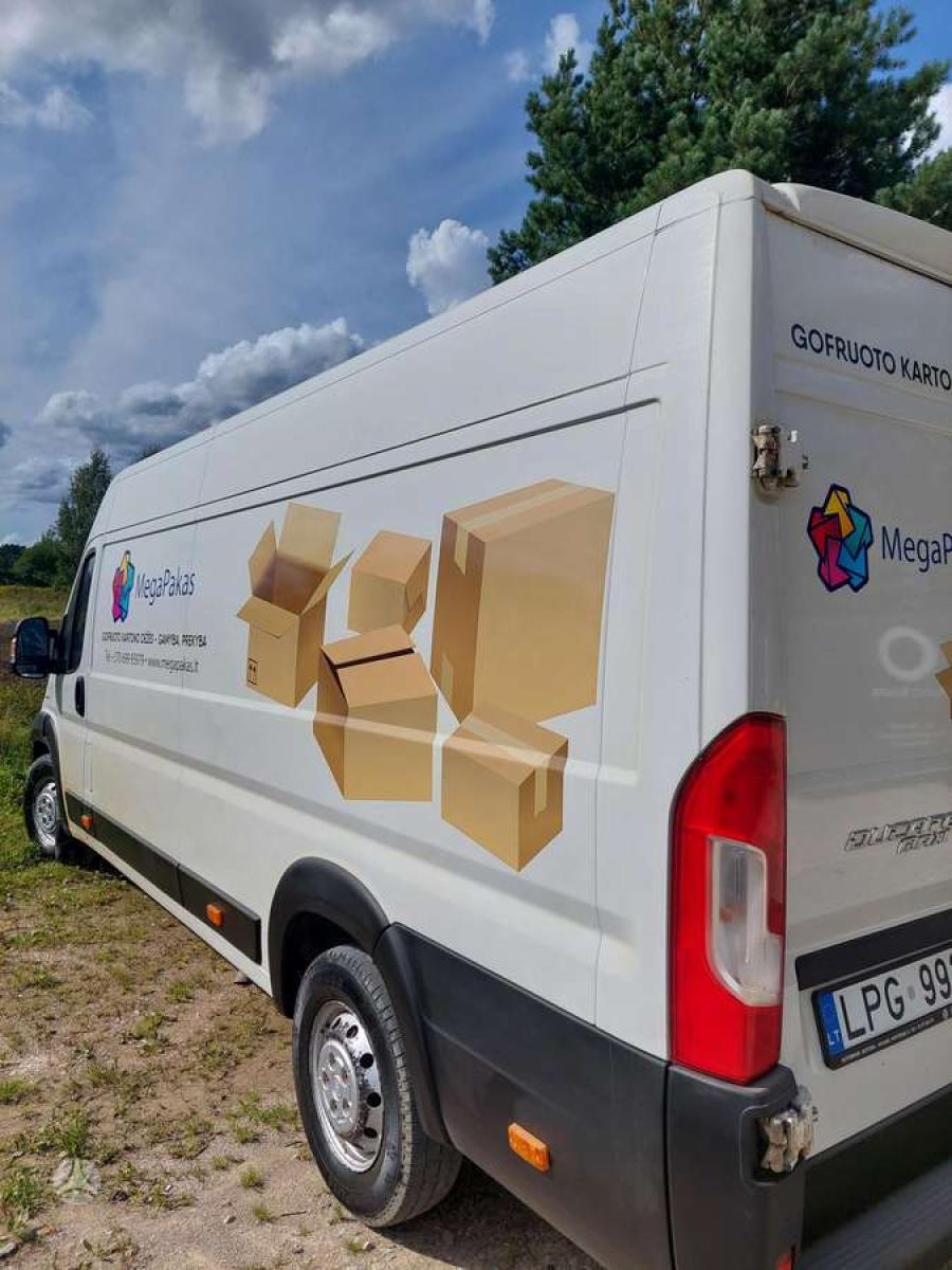White Fiat Ducato 2020 in Kaunas, with an engine capacity of 2.29 L and mileage of 257 thousand km for 12705 €, photo 3 on AUTOMOTO.COM.LV