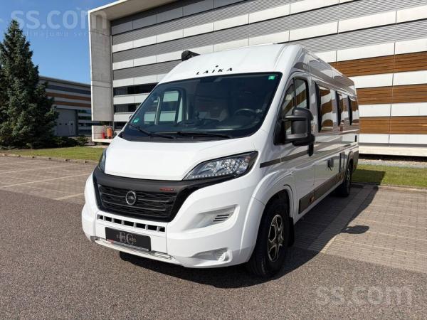 White Fiat Ducato 2023 in Riga, with an engine capacity of 2.20 L and mileage of 32 thousand km for 67500 €, photo 1 on AUTOMOTO.COM.LV