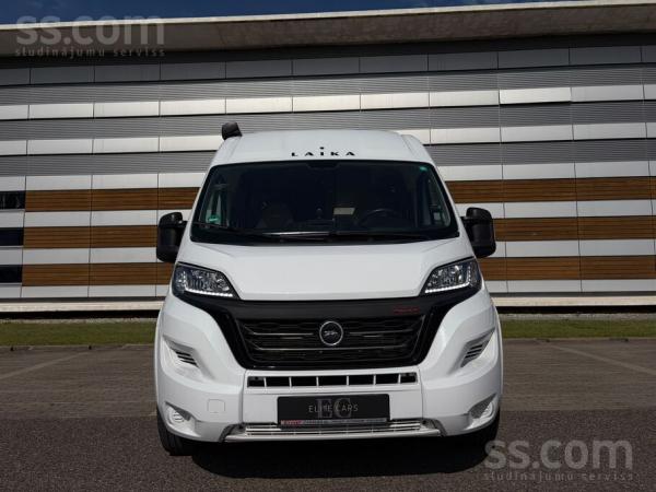 White Fiat Ducato 2023 in Riga, with an engine capacity of 2.20 L and mileage of 32 thousand km for 67500 €, photo 2 on AUTOMOTO.COM.LV